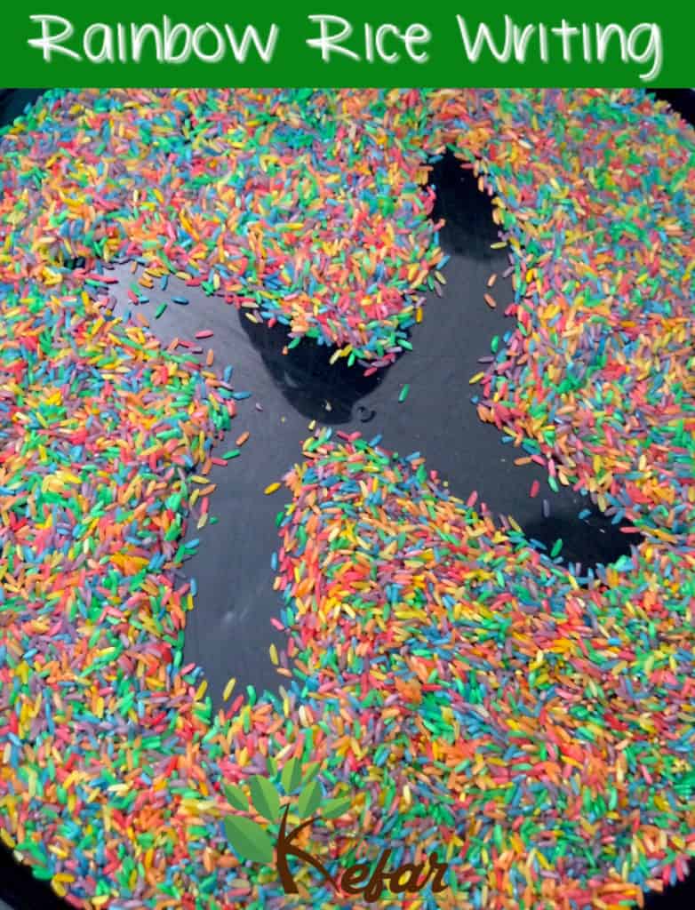 DIY Rainbow Rice - The Kefar